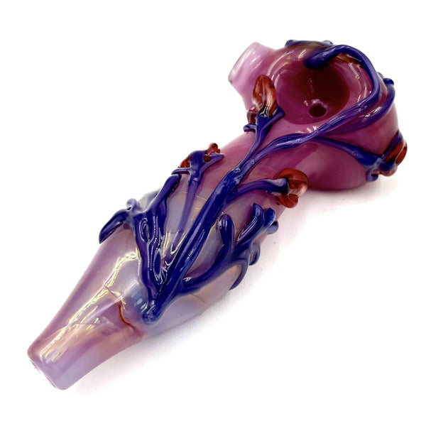 Lyric Glass Pink and Purple Flower Spoon – Keepin It Glassy Store