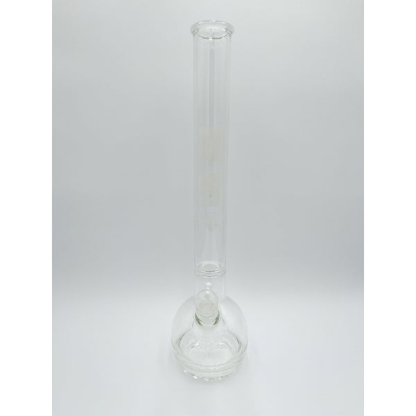 US Tubes 20" Clear Round Bottom Beaker w/ White Logo – Keepin It Glassy ...
