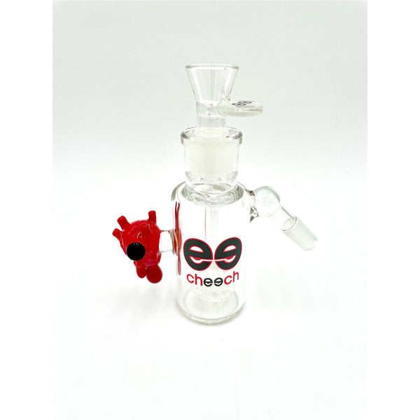 Cheech Glass "Pin in the Heart" 45° Ash Catcher – Keepin It Glassy Store
