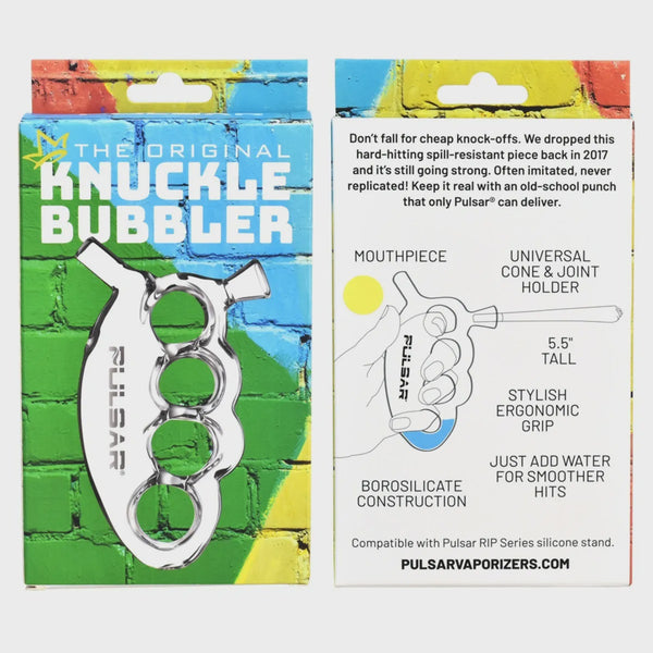 The Original Knuckle Bubbler – Keepin It Glassy Store